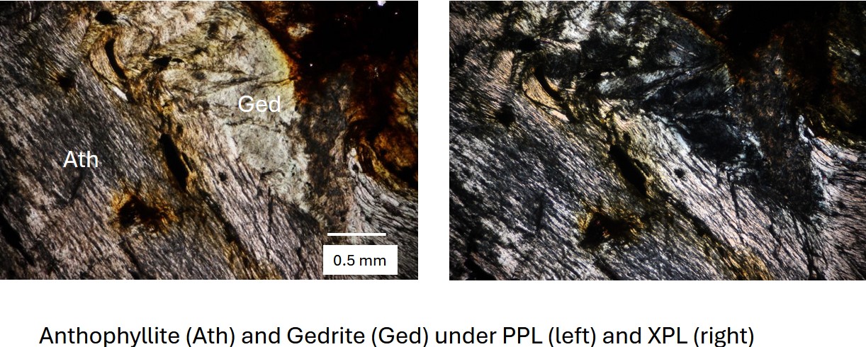 anthophyllite gedrite