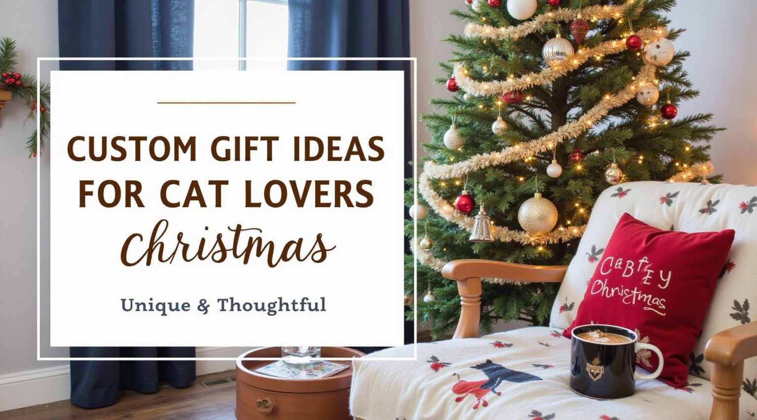 The Edit: Custom Christmas Gifts for Cat Aficionados