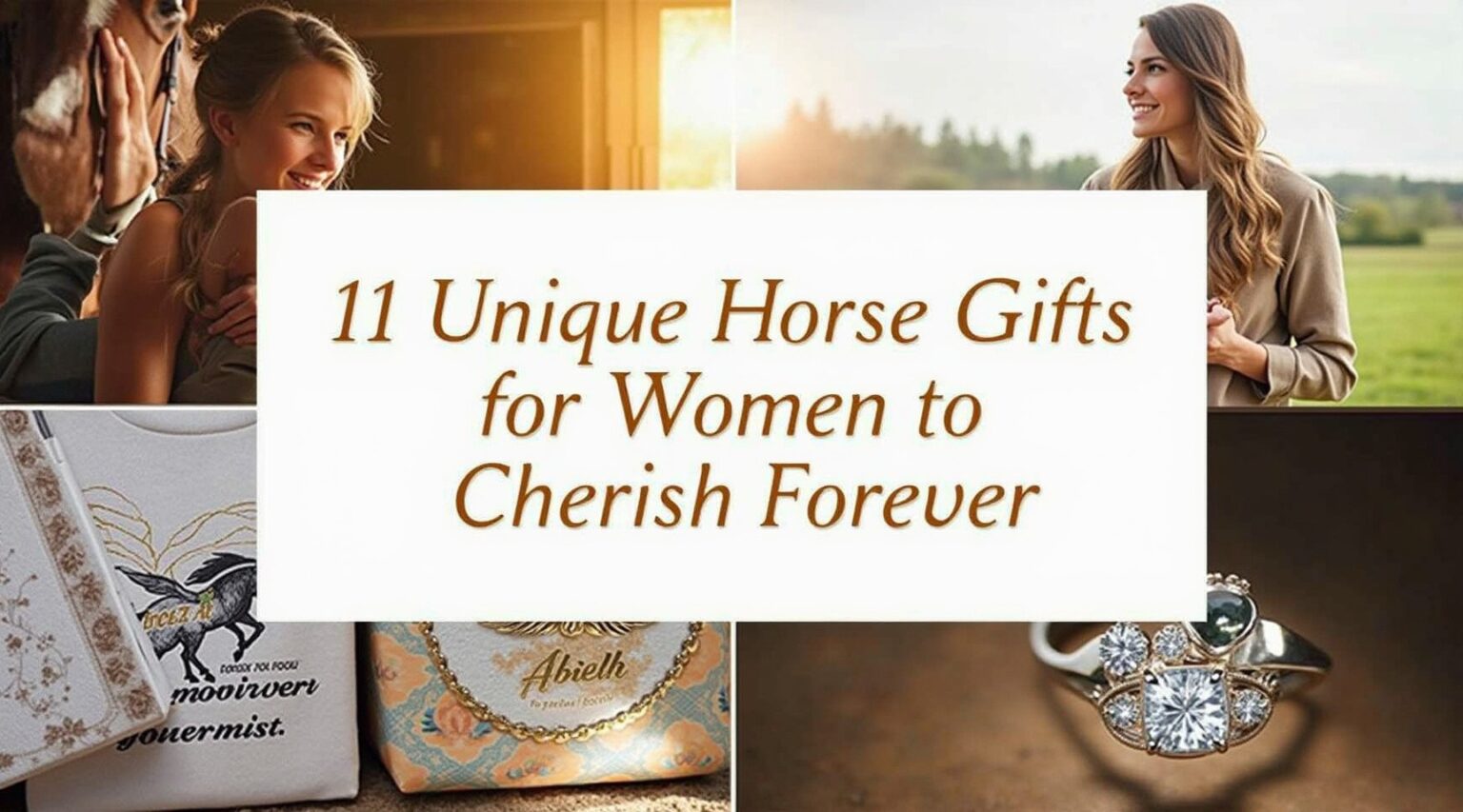 Equestrian Elegance: 11 Distinctive Horse Gifts That Capture Her Passion